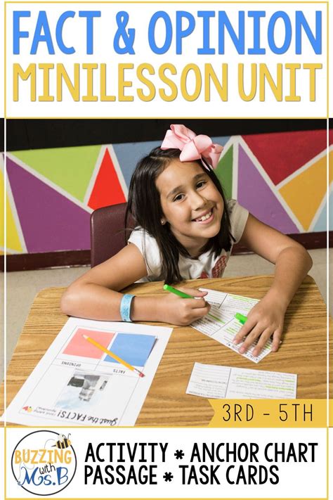 Fact And Opinion Reading Comprehension Passage And Activities