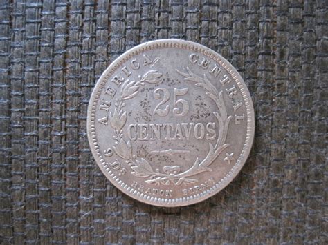 Costa Rica 25 Centavos De 1893