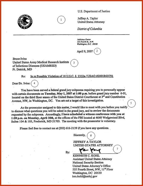Formal Letter Heading Business Letter Format Example Professional