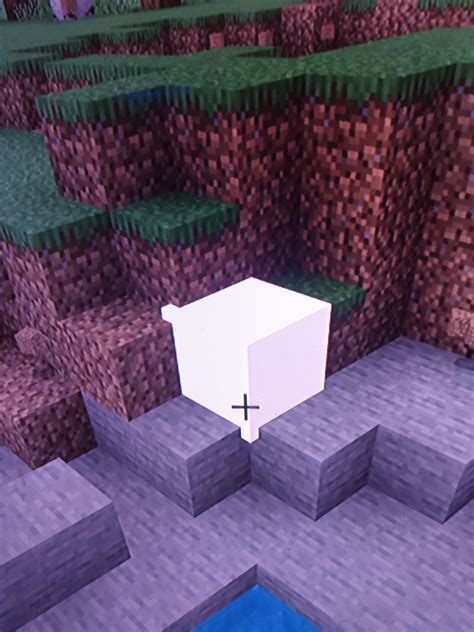 Found This Block After An Explosion In Minecraft R Glitchinthematrix