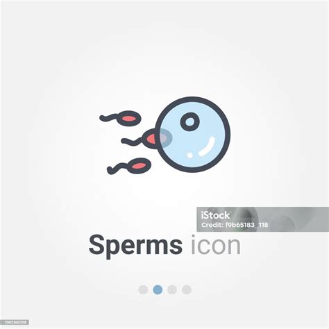 Ilustración De Icono De Vector De Espermatozoides Y Más Vectores Libres
