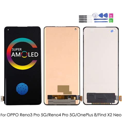Original Amoled Lcd Display For Oneplus 8 Lcd Display Touch Screen
