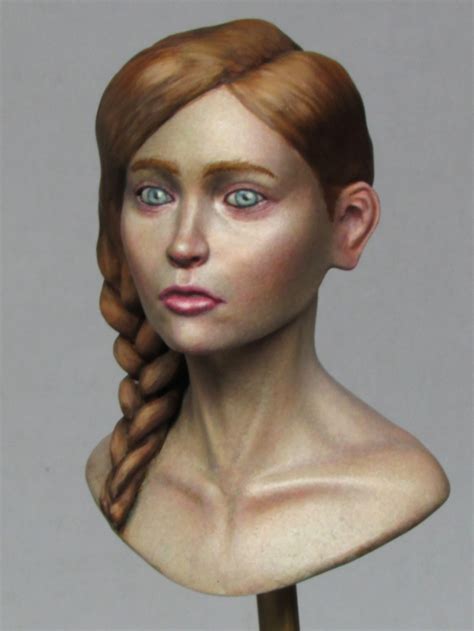 Female Bust By Maxime Keller · Puttyandpaint