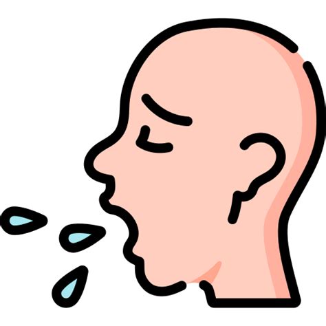 Cough Special Lineal Color Icon