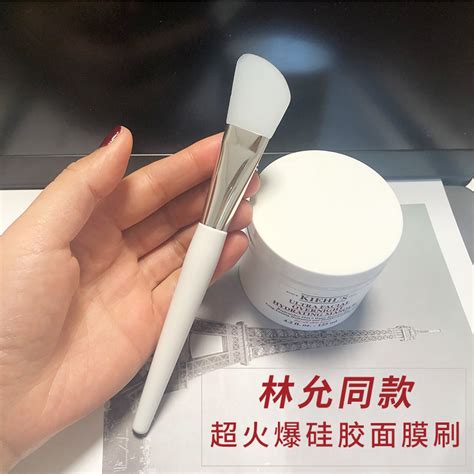 林允同款小红书推荐泥膜专用涂抹式清洁睡眠酒粕硅胶面膜刷包邮虎窝淘