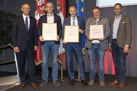 Fulpmes Innsbruck Ehrung für Traditionsbetrieb Metall Kofler Stubai
