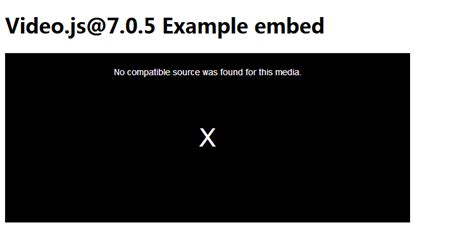 Video Js Can Not Work In Firefox Issue Videojs Video Js Github