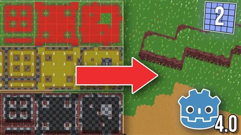 Godot 4 Tilemap Tutorial Ep 2 Terrains Autotilling Youtube