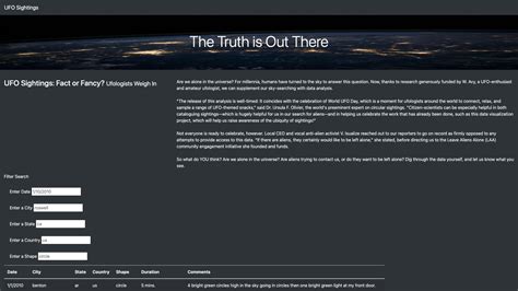 GitHub Jonathan Moreno UFOs Creating An Interactive Html Page Of UFO Sighting Data Using