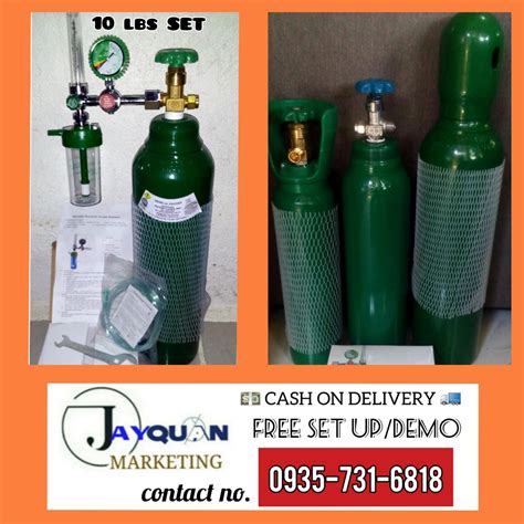 10pounds Complete Set Medical Oxygen Tank Beauty Personal Care Face