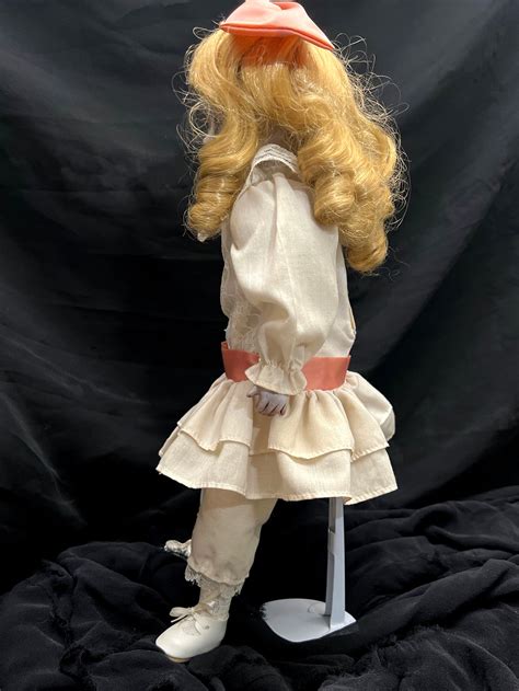 Blonde Creepy Doll Altered Doll Art Doll Porcelain Doll Horror Doll