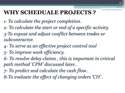 Part 3 Engineering Project Management Pert And Cpm Ppt Of Bz Pptx