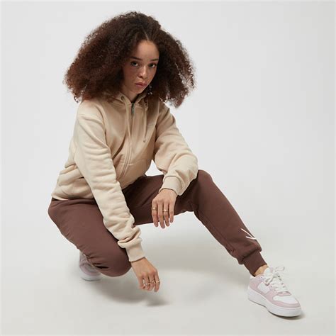 Kupi Karl Kani Chest Signature Essential Zip Hoodie Bež Snipes