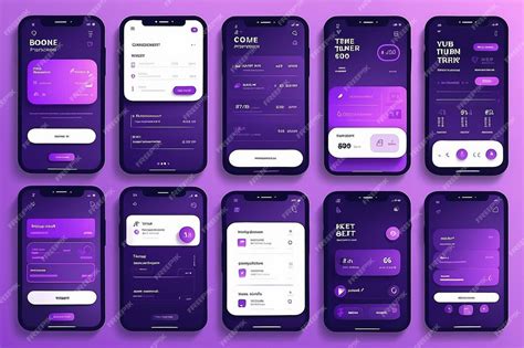 premium photo designer creator of an individual design of user interface scenes for a mobile uiux