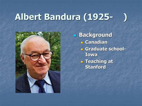 Pdf Albert Bandura 1925 Weber State University Dokumentips