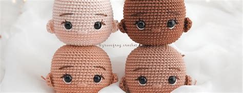 Cotton Skin Color Yarns For Crochet Doll Green Frog