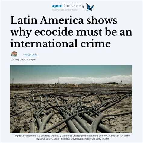 Stop Ecocide International On Linkedin Ecocide Stopecocide