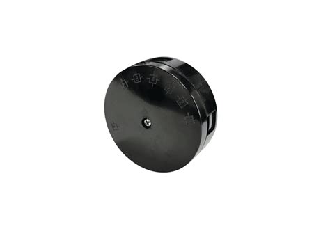 Securlec 4 Terminal Junction Box Black 20a 80mm