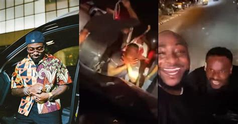 Davido Hits The Streets Of Onitsha As Actor Zubby Michael Clears The