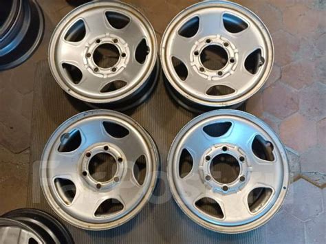 Диски R15 6/139.7 Япония отл состояние, штамповка, 15", 1 шт, 6x139.7 ...