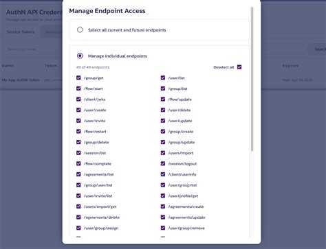 Authn Api Credentials Pangea
