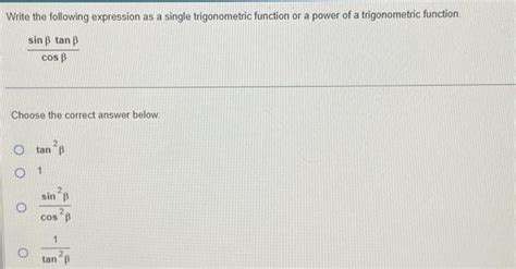 Solved Write The Following Expression As A Single Chegg
