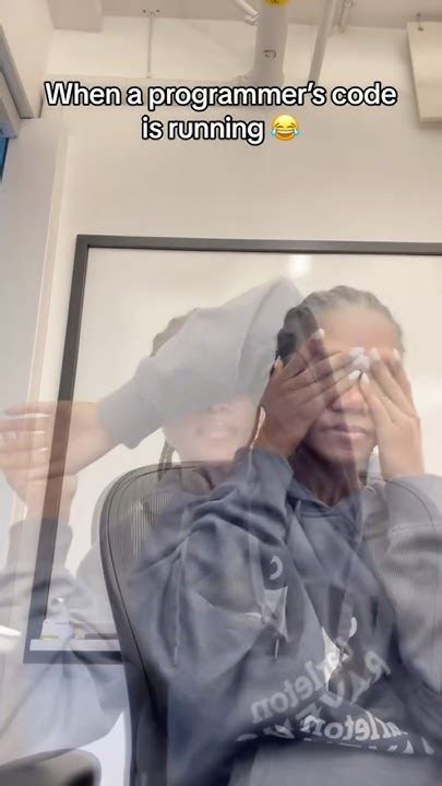 When A Programmers Code Is Running 😂programming Programmer Scary Coding Youtube