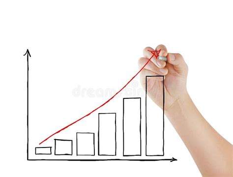 Man Drawing A Graph Stock Photo Image Of Positivity 43701752