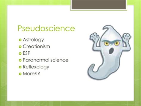 Pseudoscience Pptx Science
