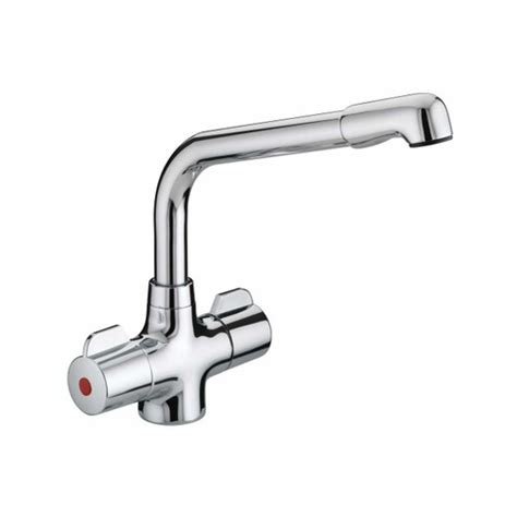 Bristan Monza Chrome Easyfit Mono Kitchen Sink Mixer Tap Including Base