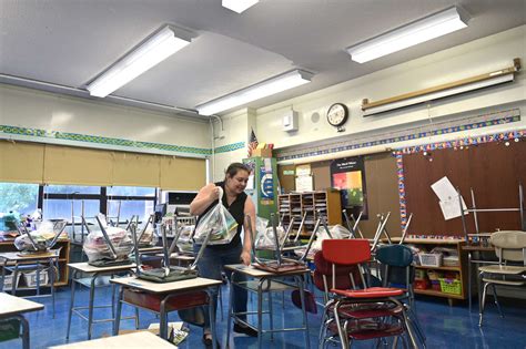 American School Classroom