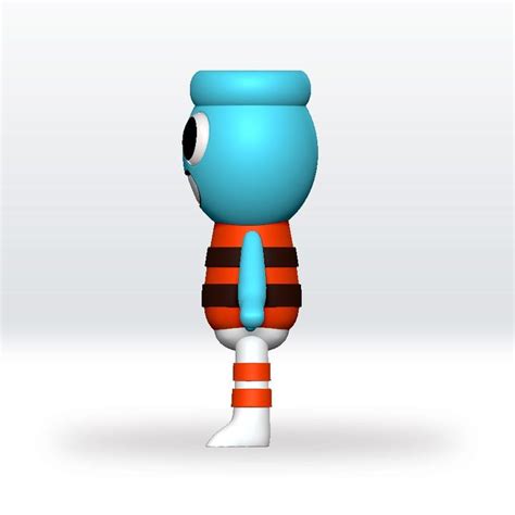 3d Printable Finn 3d Stl Model Dandys World Stl File 3d Model Fanart By Fnflab