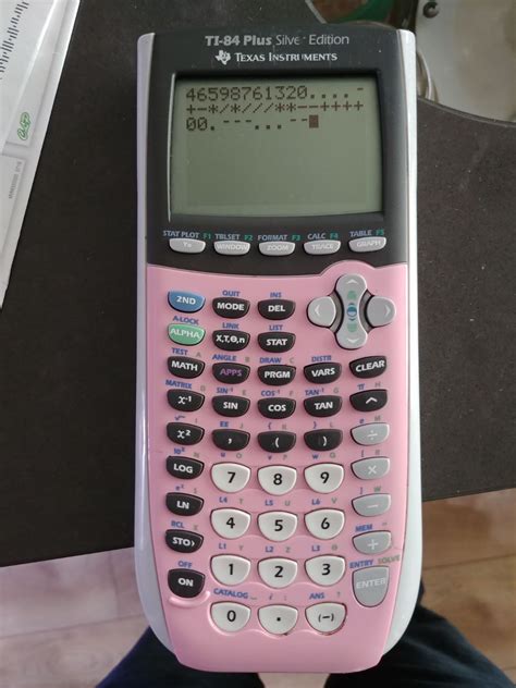 Pink Graphing Calculator Ti 84