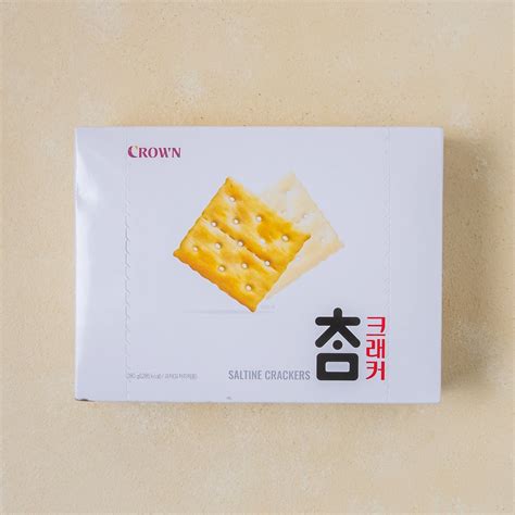 克丽安太口饼干 [크라운] 참크래커 Euljiro Mart