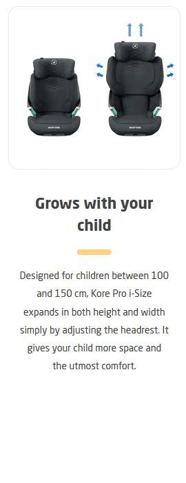 Maxi Cosi Kore Pro i-Size Booster