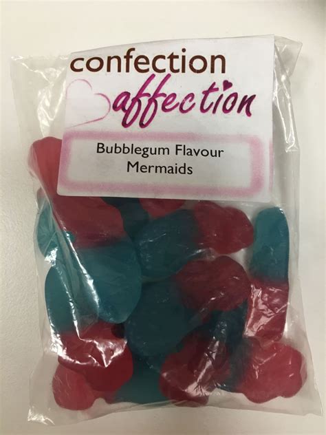 Bubblegum Flavour Mermaids 80g