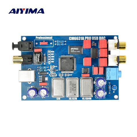 2017 Cm6631a Digital Interface 32 24bit 192k Sound Card Usb To I2s