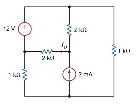solved find the contribution to io by the following
