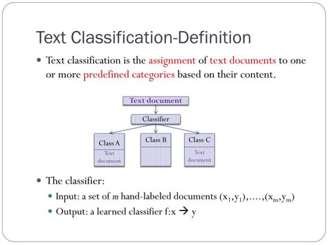 Ppt Text Classification Powerpoint Presentation Free Download Id