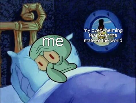 Squidward Eyes Meme I Turned The Sleeping Squidward Meme Into Stained