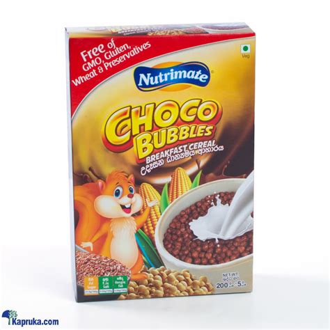 Kapruka Nutrimate Choco Bubbles 200g Price In Sri Lanka Cerestar