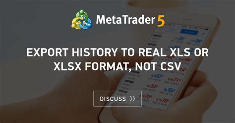 Export History To Real Xls Or Xlsx Format Not Csv Day Trading