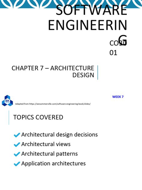 07 ch7 architectural design pdf software architecture system
