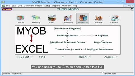 Cara Mengimport Data Dari Excel Ke Myob Sumber Memajukan Data