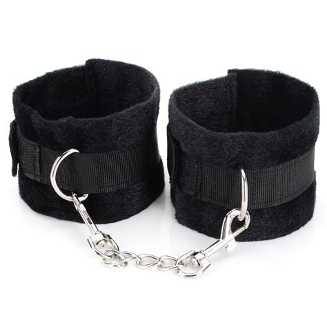 Fifty Shades Of Grey Delicate Soft Ankle Cuffs Black Sex Toys F