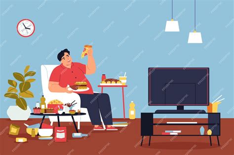 Free Vector Addiction Composition With Indoor Loving Room Scenery And