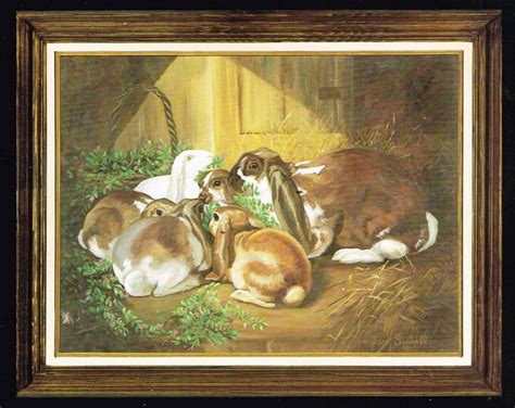 Lop Ear Rabbits Counted Stitch Pattern Lops Of Clover Sporting Masters