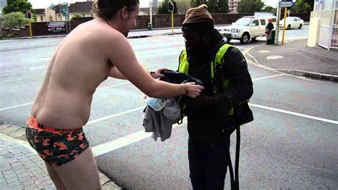 Doing My Part For The Clothless For The Homeless Challenge Youtube