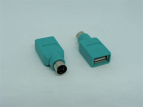 Mouse Cable 2x Pcs Pack Usb Female To Ps2 6 Pins Adapter Converter For Keyboard