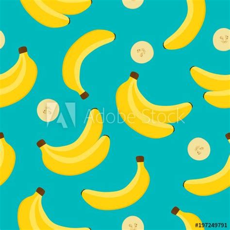 Banana Background Vector Illustration